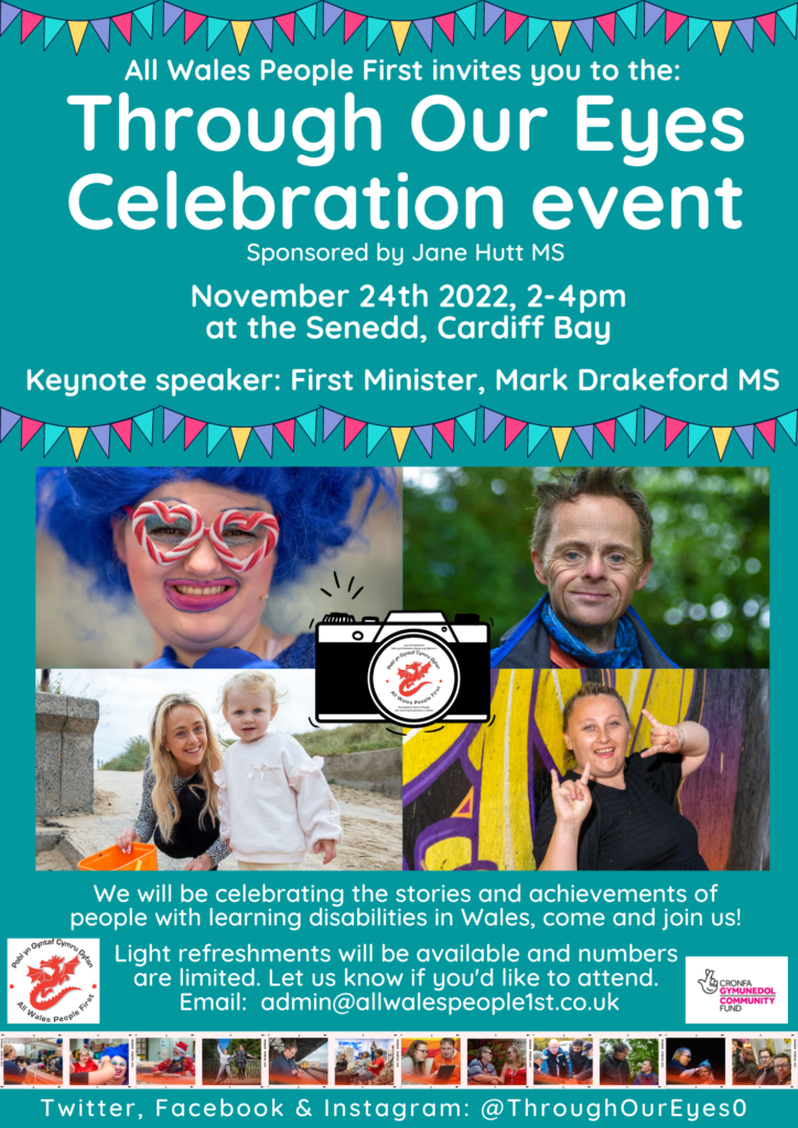 Through our Eyes Celebration Event - All Wales People First